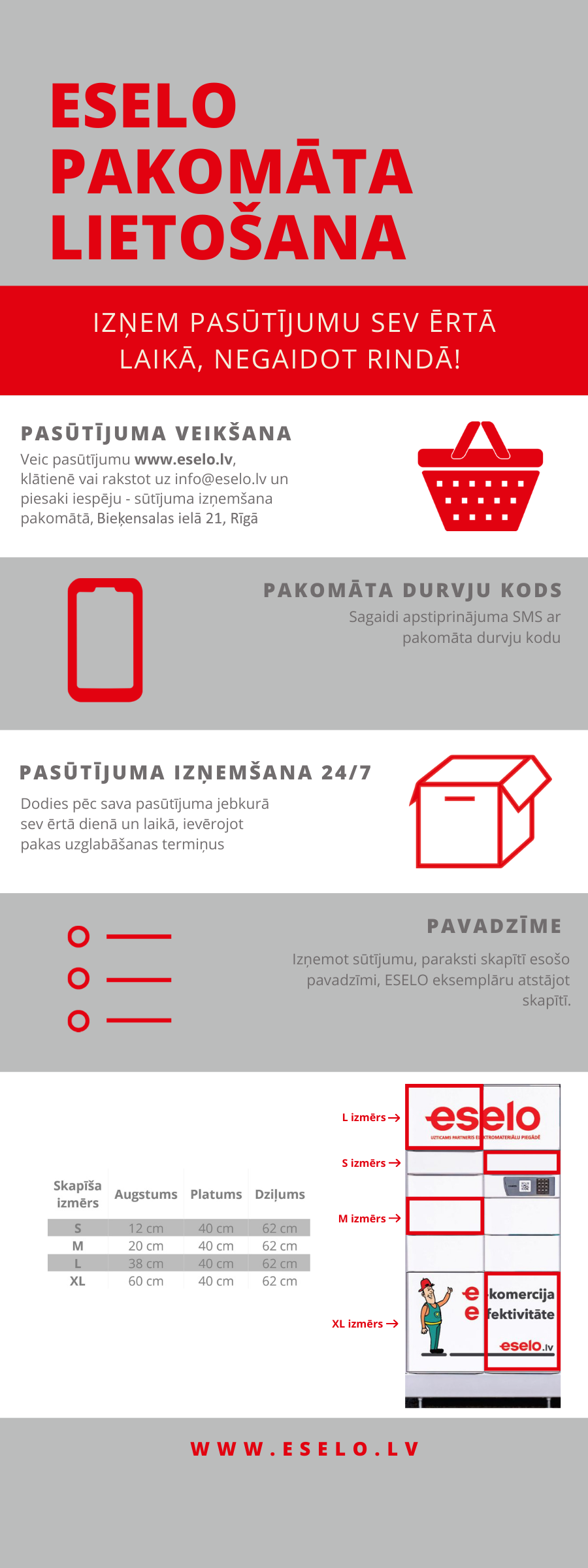 ESELO pakomāts tagad arī pie Bieķensalas filiāles