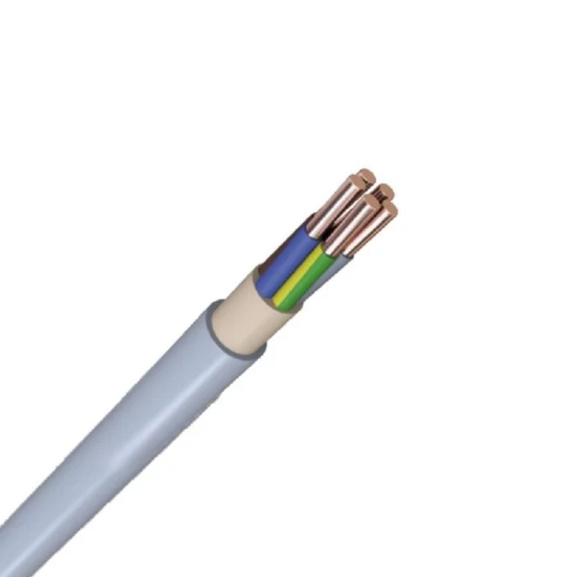 Kabelis NHXMH-J 5x2.5mm² pelēks RE 300/500V Cca-s1.d2.a1 halogēnbrīvs saiva