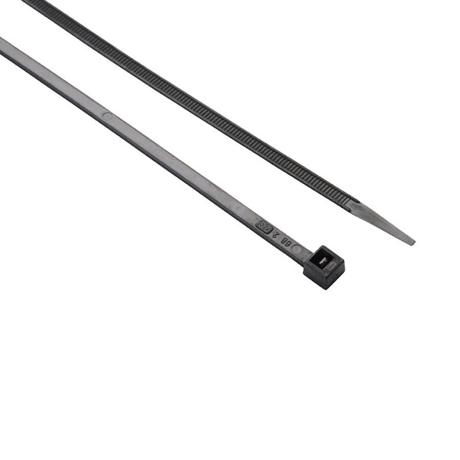 Kabeļu saitītes savilces melnas UV 140x3.5mm D=36mm 100gab/iep.